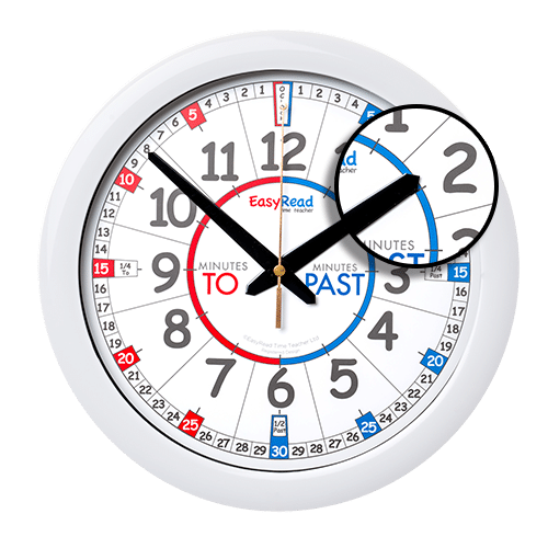 Time teacher wall clock - EasyRead Time Teacher