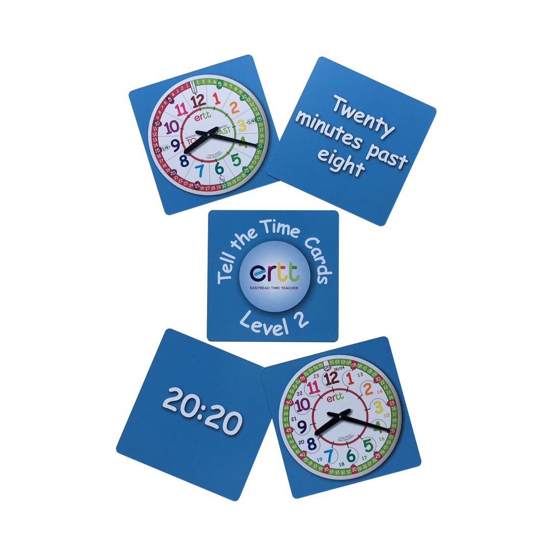 Tell the Time Card Games - EasyRead Time Teacher