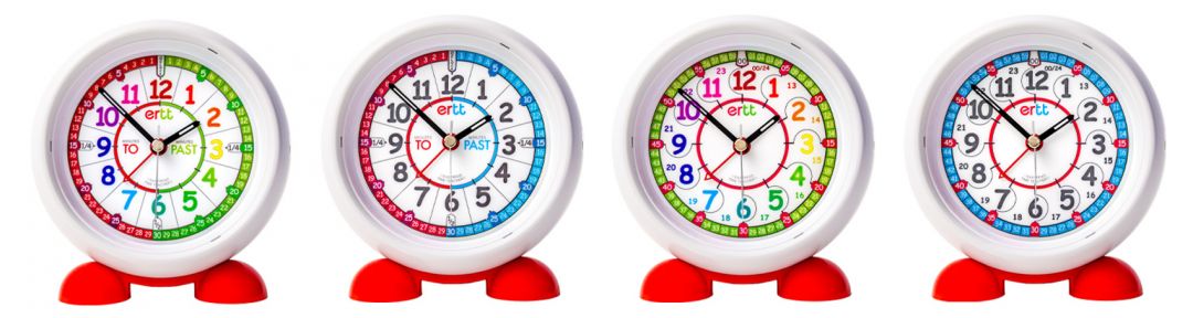 New Alarm Clocks - Row - EasyRead Time Teacher