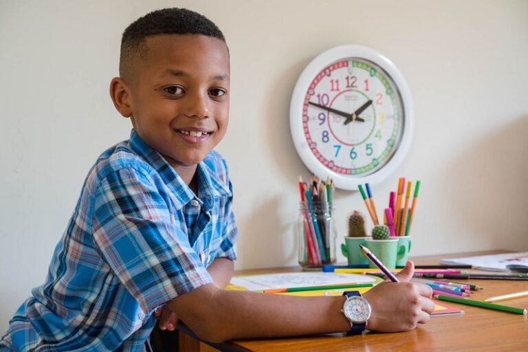 How to tell the time on a clock with hands - EasyRead Time Teacher